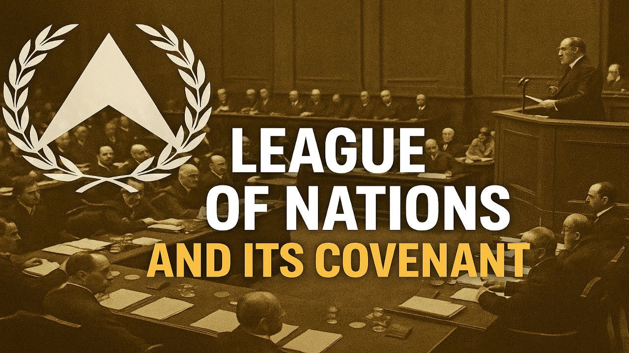 League of Nations & Its Covenant | European History | Lecture 32 - YouTube