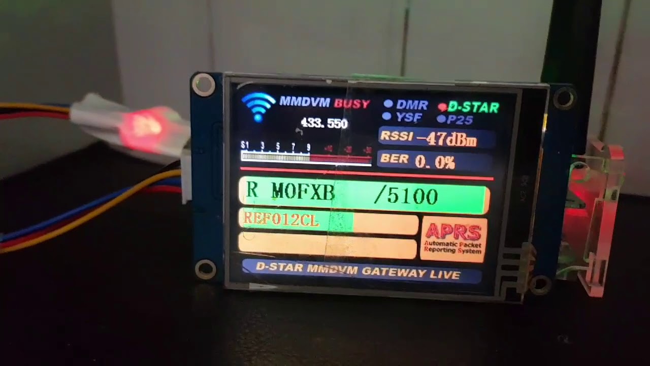 Icom ID5100 transmit a pic using bluetooth and RS-MD1A app android ...