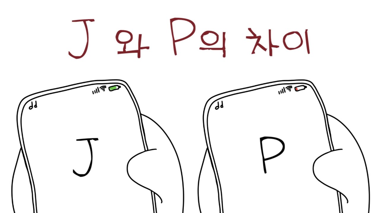 ENG MBTI J P Difference Between J And P