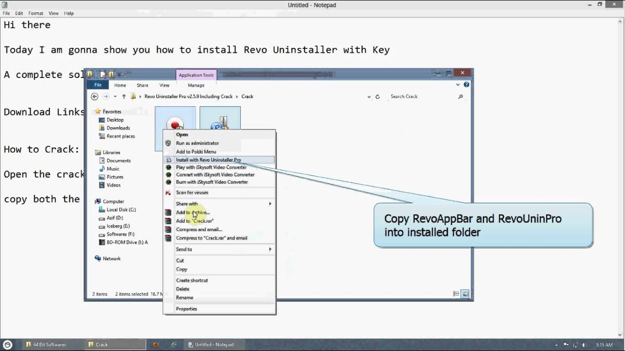 Revo Uninstaller with key - YouTube