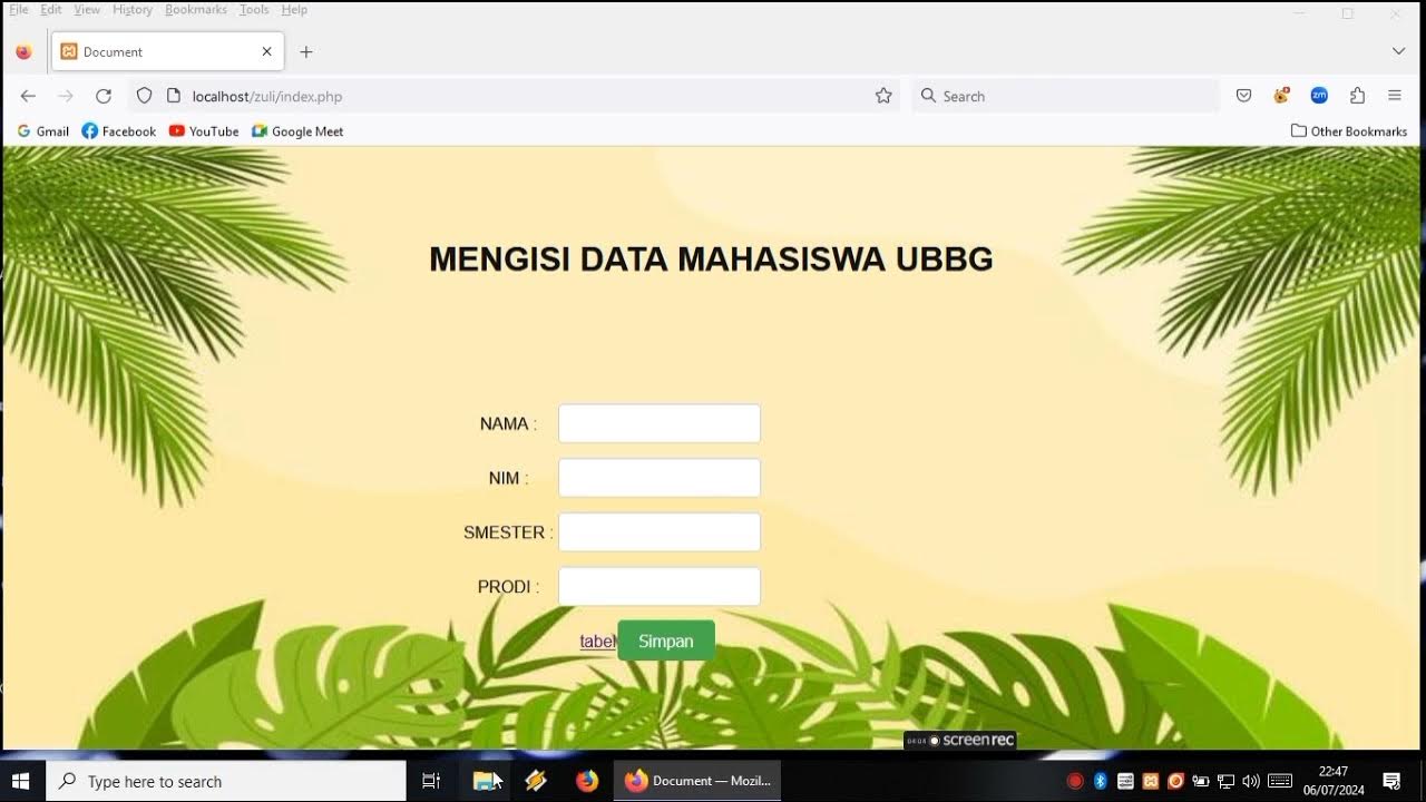 TUGAS pemrograman web mengenai CRUD - YouTube