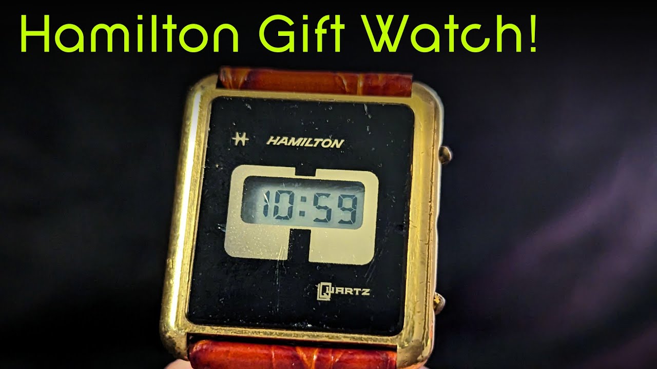 Cool Unique Hamilton Watch - Gifted to the Channel! - YouTube