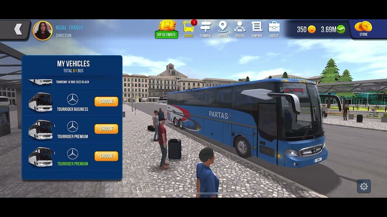Bus Simulator: Ultimate 🇵🇭 (Partas Skin - Mercedes-Benz Tourrider ...