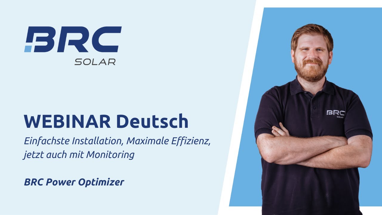 WEBINAR Deutsch / Einfachste Installation, Maximale Effizienz, jetzt ...