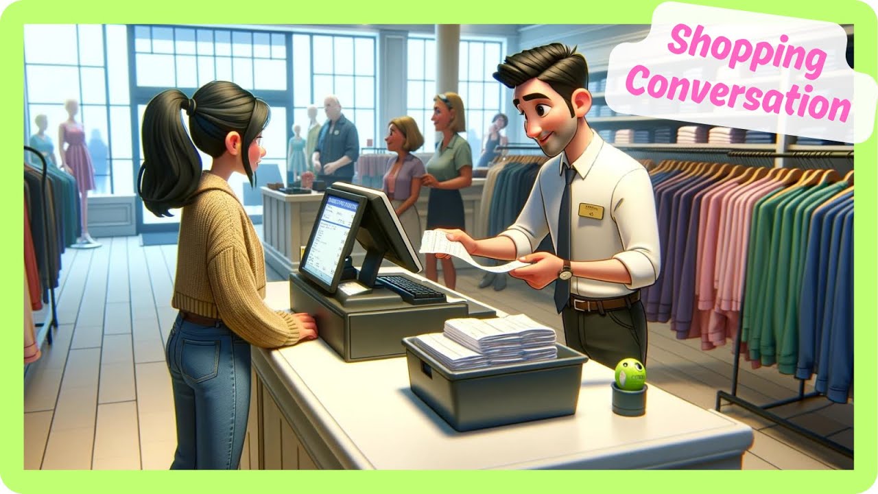 ⭐️ Daily English -13 || Shopping Conversation #englishlearning # ...