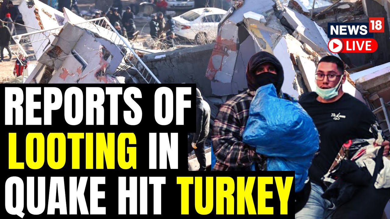 Reports Of Looting Of Damaged Stores In Turkey After Earthquake ...