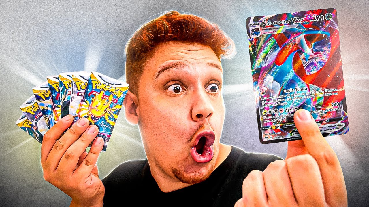 NÃO ACREDITO! CONSEGUI UM CARD ULTRA RARO MUITO CARO ABRINDO PACOTES DE ...