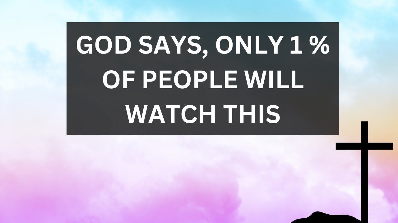 God Says, You Are Not Seeing | god message today | god message now ...