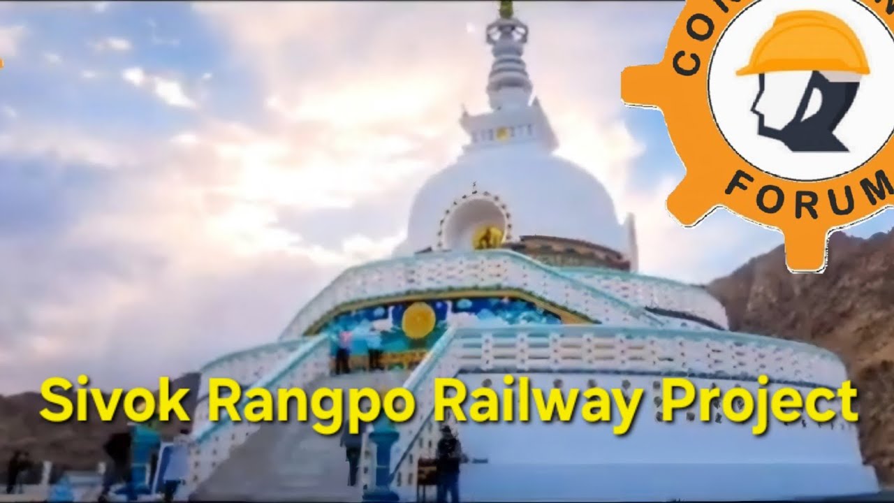 Sivok Rangpo Railway Project of IRCON @MAHESH_IRCON - YouTube