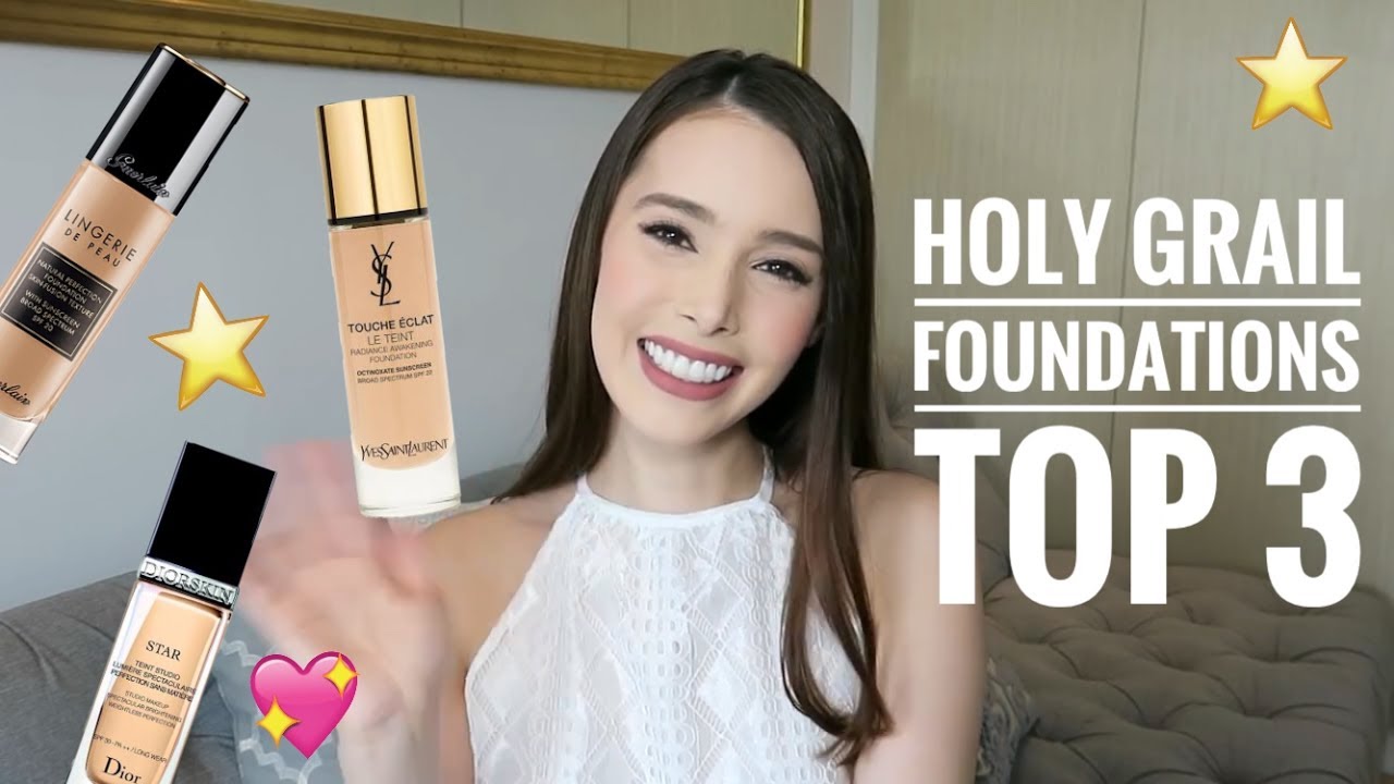 Holy Grail Foundations Top 3 | Michelle Bea Paloma - YouTube