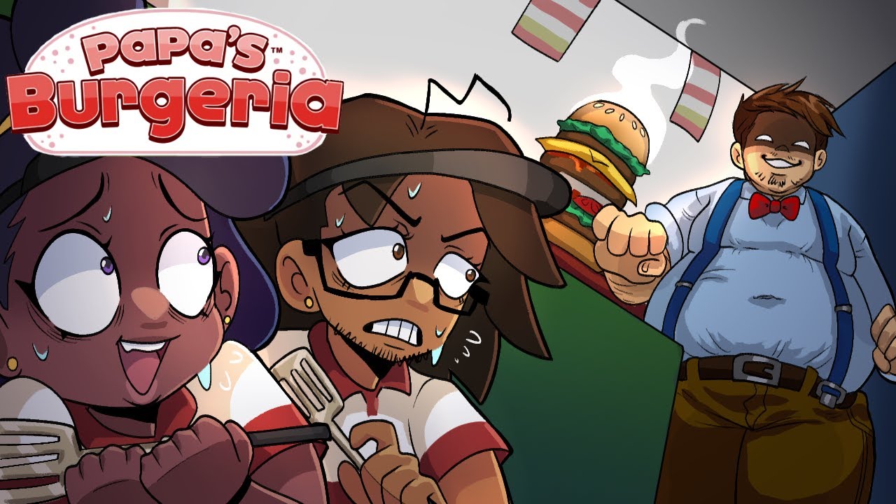 He wants MORE than just a burger... | Papa's Burgeria | - YouTube