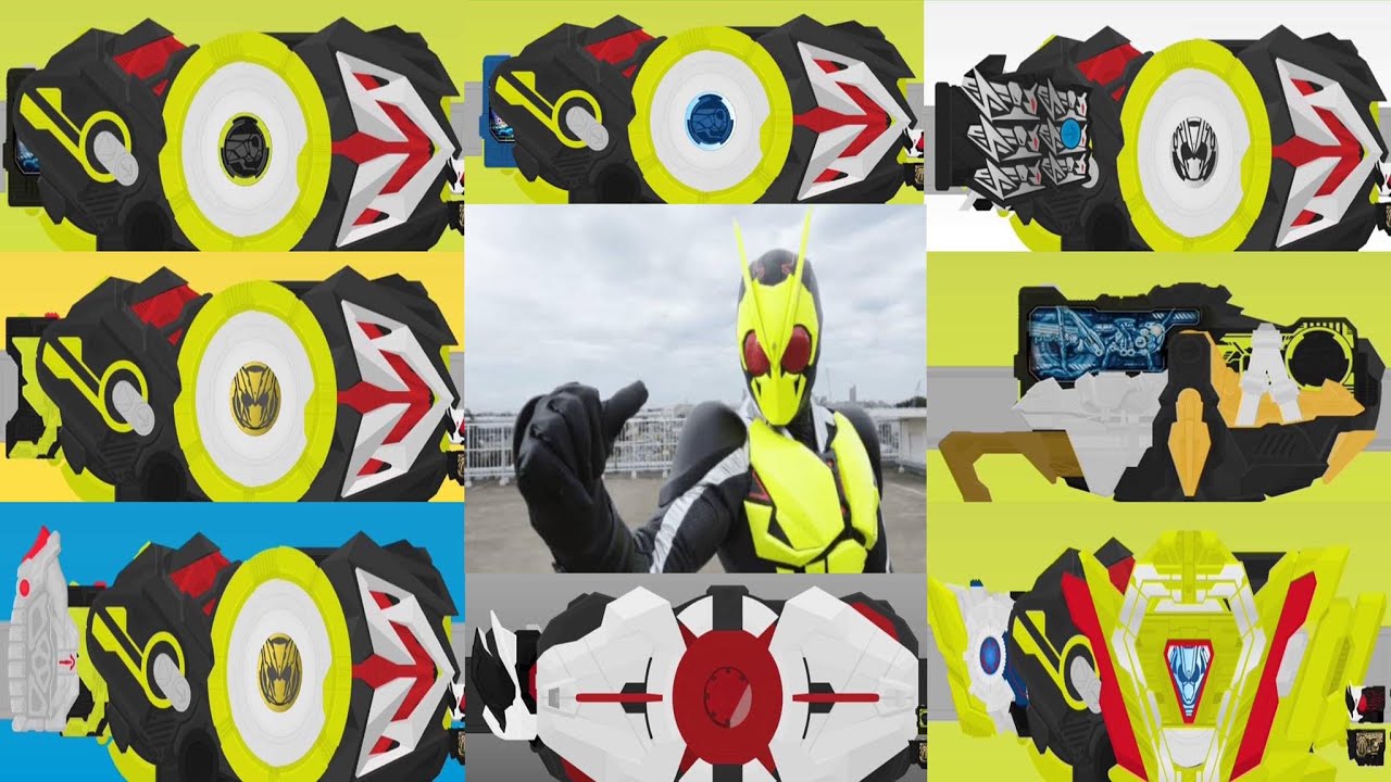 KR Zero-One Flash Belt 2.1 Kamen Rider Zero-One [All Form Henshin ...