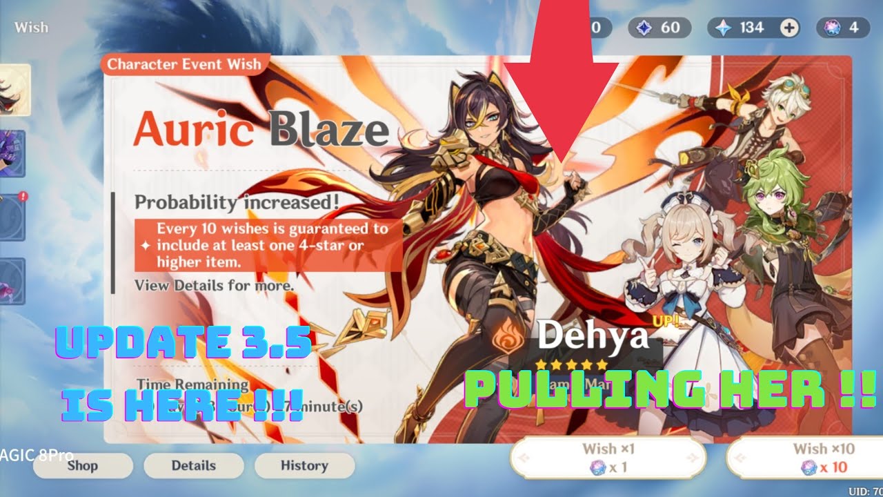GENSHIN IMPACT !!! UPDATE 3.5 IS HERE !!! PULLING ON DEHYA BANNER ...