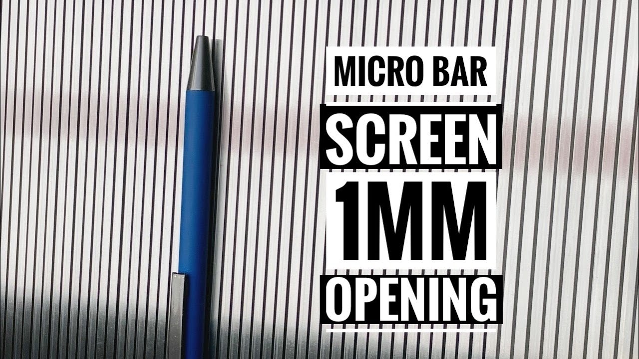 Blue Whale Screen: Micro Bar Screen 1mm (4K Video) - YouTube