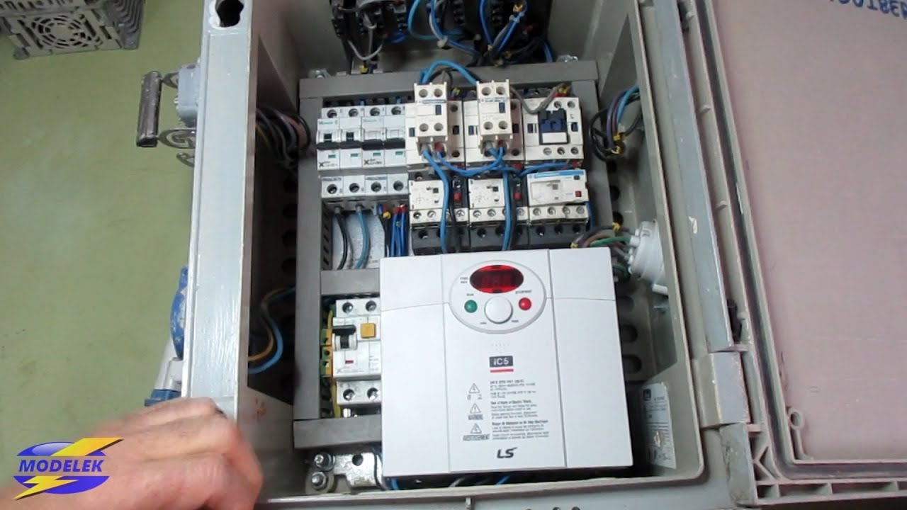 MONTAJE DE VARIADOR DE FRECUENCIA - YouTube