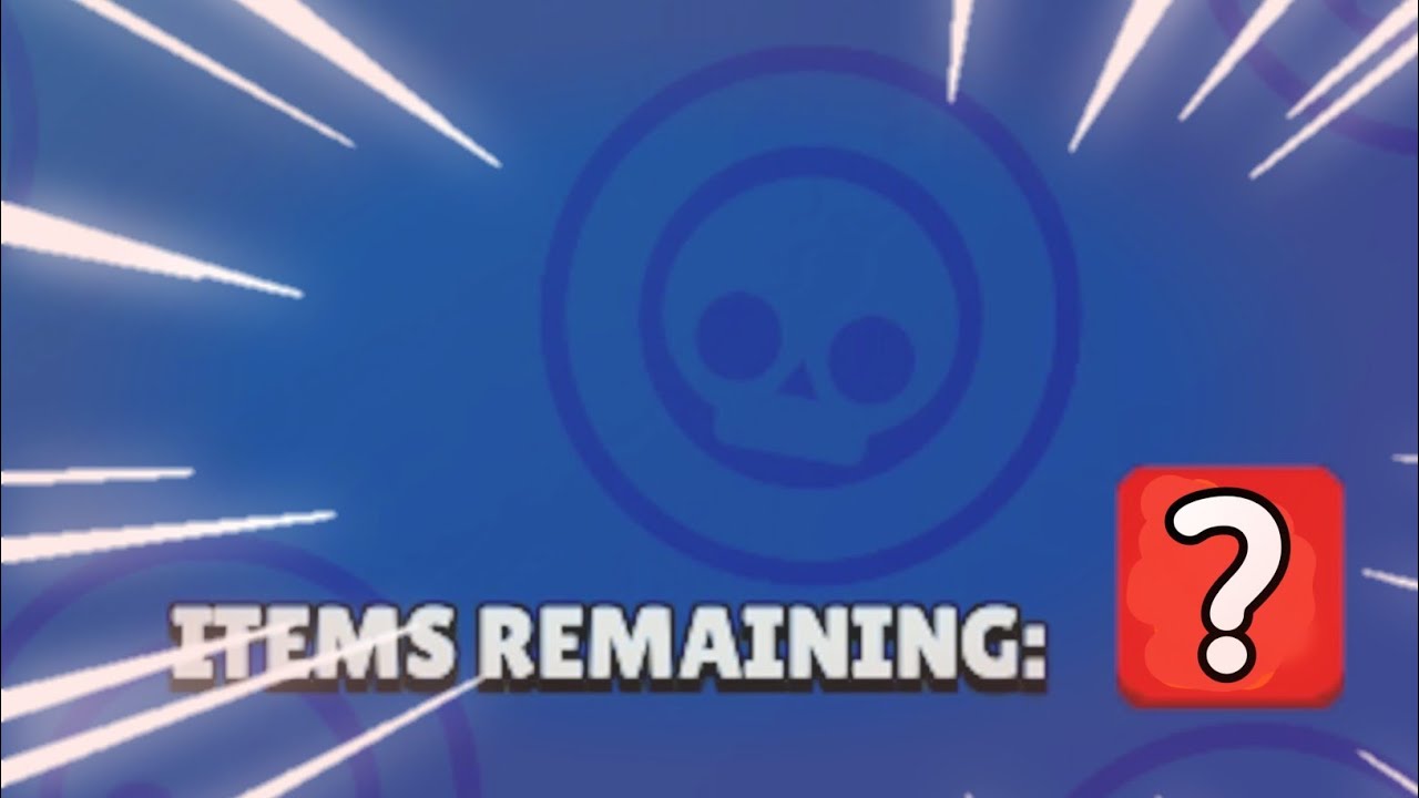 Items Remaining.... - YouTube