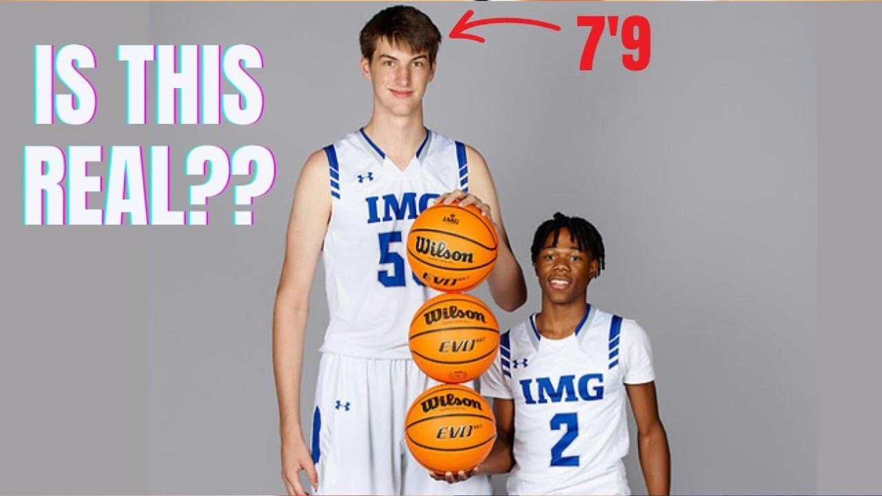 Olivier Rioux The World s Tallest Baller YouTube