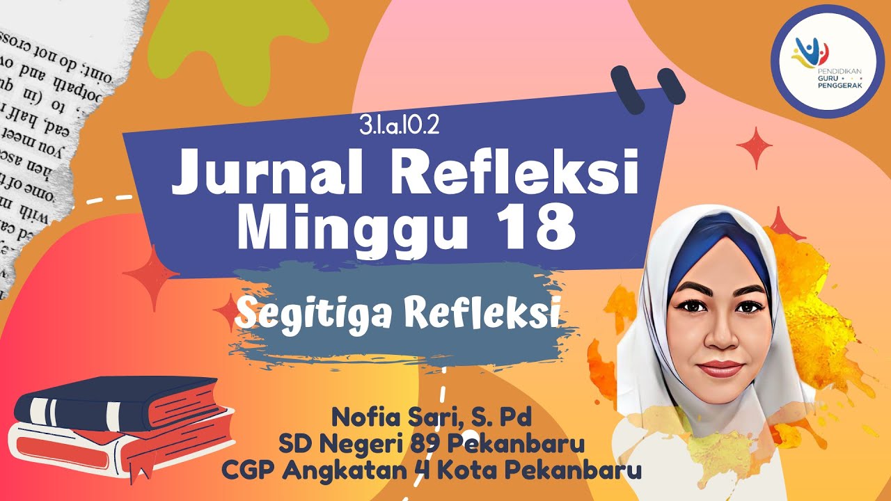 JURNAL REFLEKSI MINGGU 18 | MODEL 7 SEGITIGA REFLEKSI - YouTube