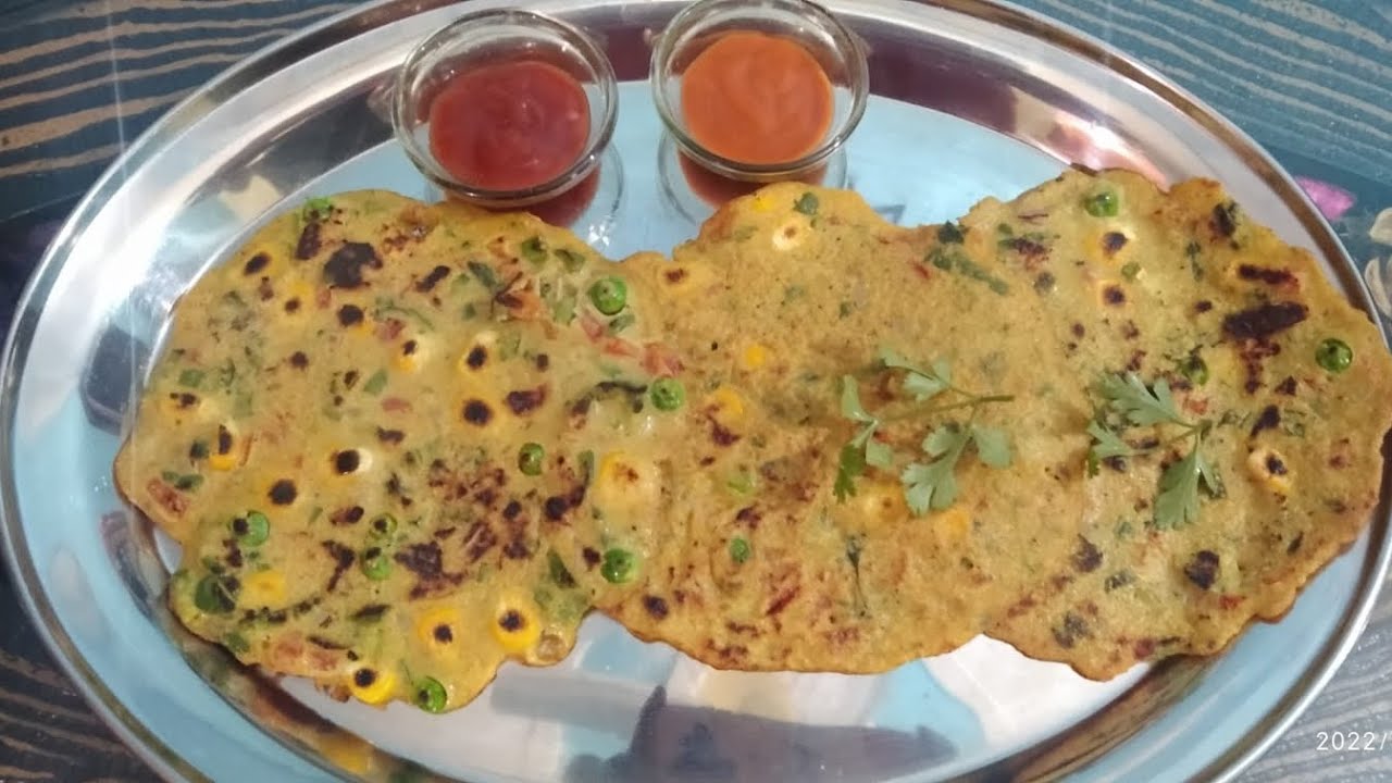 healthy & taste Oats vegetables uttapam, evening snacks, bacha der ...