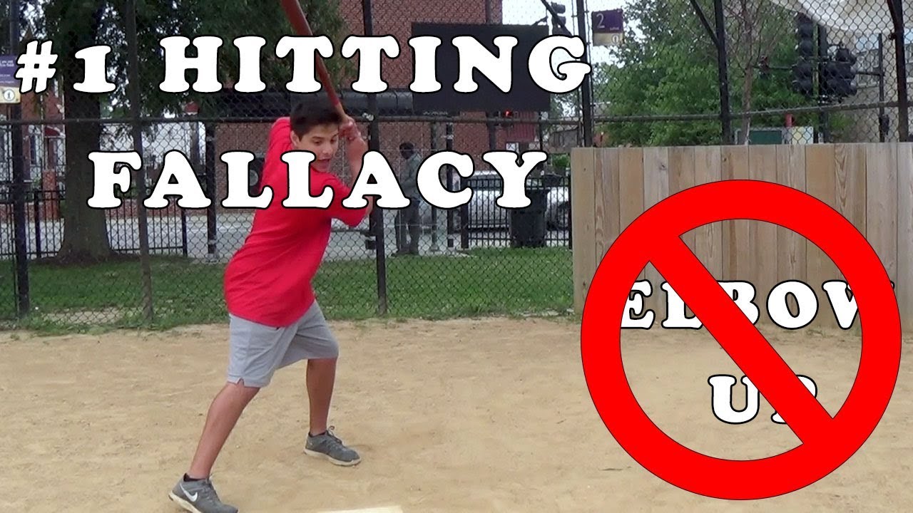 Number 1 Hitting Fallacy in Youth Baseball - "Keep Your Elbow Up" - DNA ...