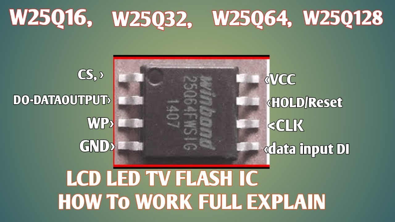 LED LCD TV FLASH IC FULL EXPLAIN IN HINDI LEARN STEP BY STEP - YouTube