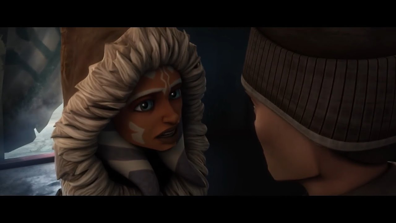 Star Wars The Clone Wars - Ahsoka Tano & Lux Bonteri kiss (Full HD ...