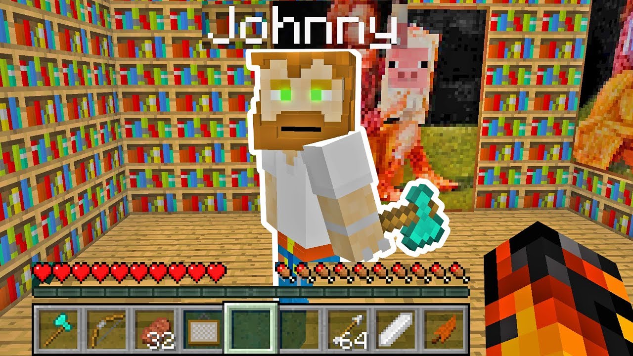 JEG FANDT *JOHNNY* I MINECRAFT!? Dansk Minecraft - YouTube