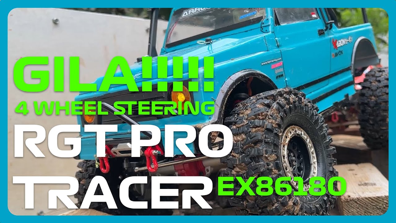 RC Adventure GILA! RGT Pro Tracer RTR Full Metal + 4 Wheel Steering ...