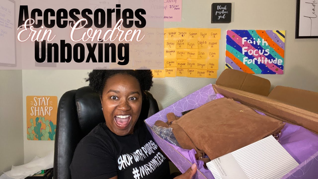 Erin Condren Accessories Unboxing | Krys the Maximizer - YouTube