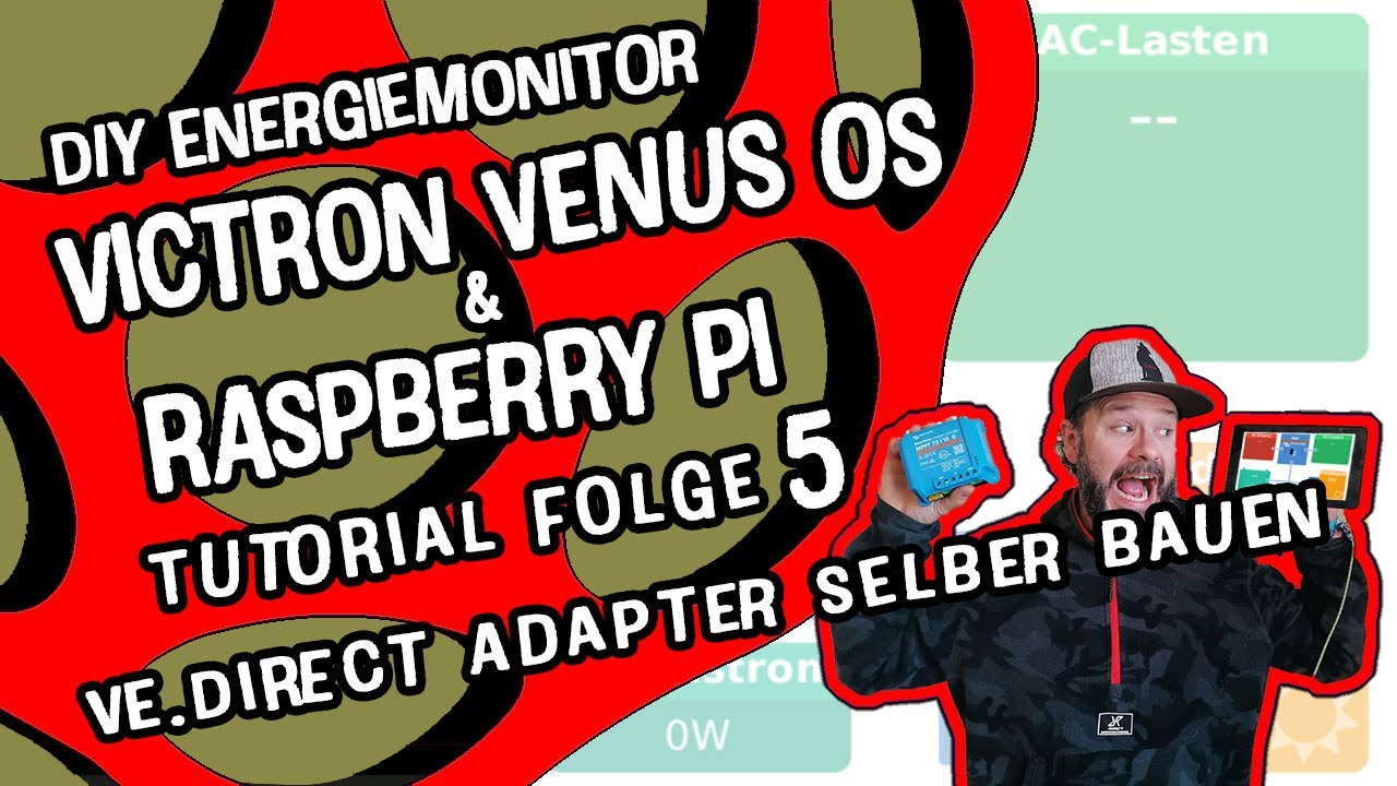 VICTRON VENUS OS & RASPBERRY PI | VE.Direct Adapter bauen | Folge 5 ...