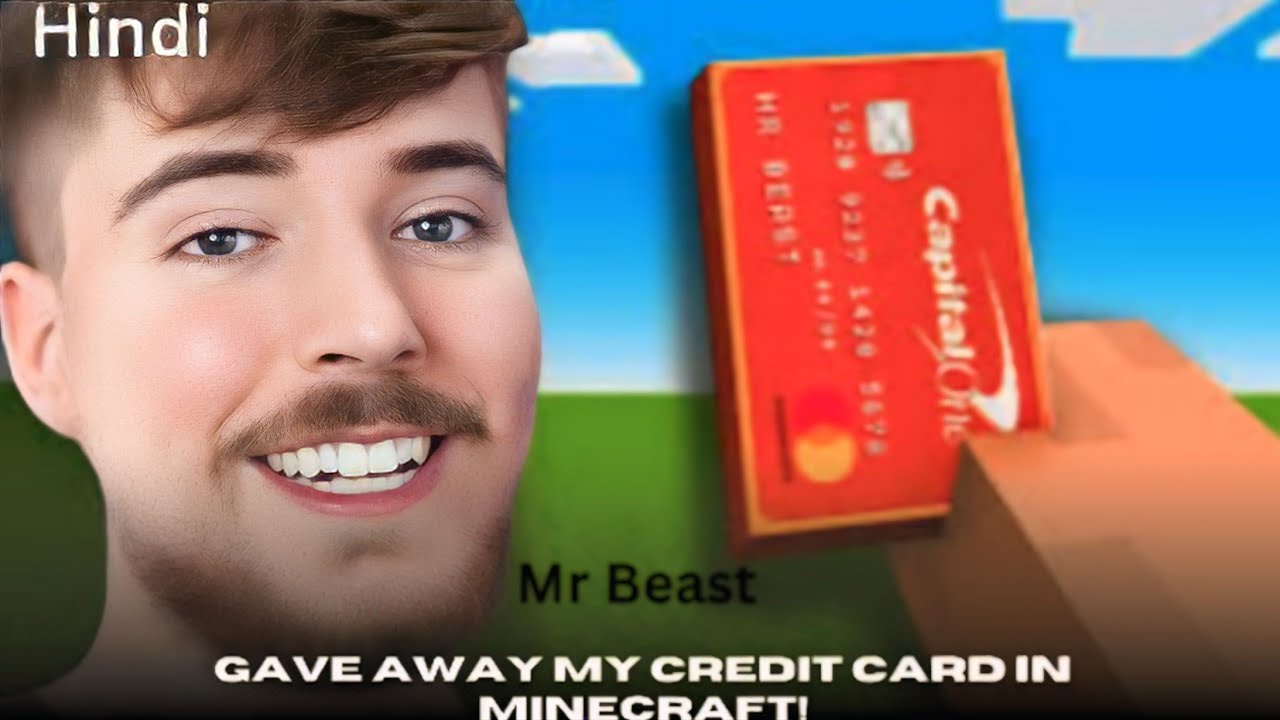 Gave Away My Credit Card in Minecraft! 😱 क्या हुआ जानो हिंदी में!"Hindi ...