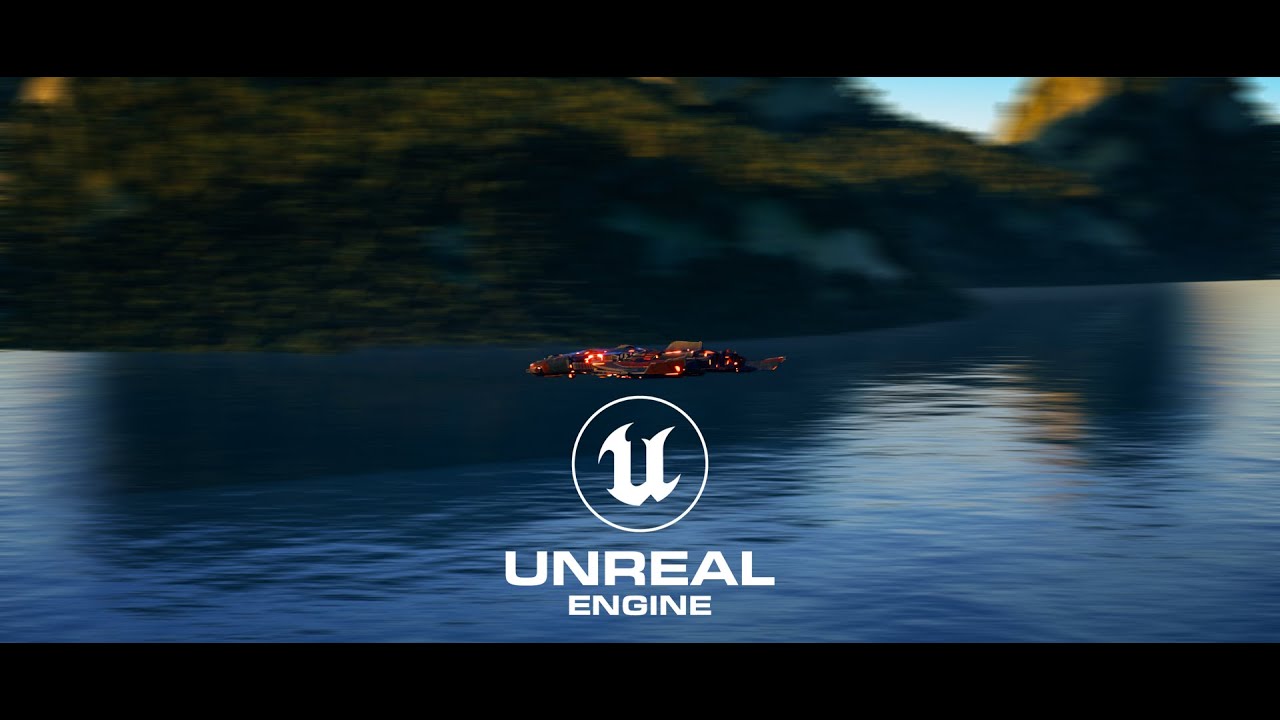 Space Ship Chase In Unreal Engine 5 - YouTube