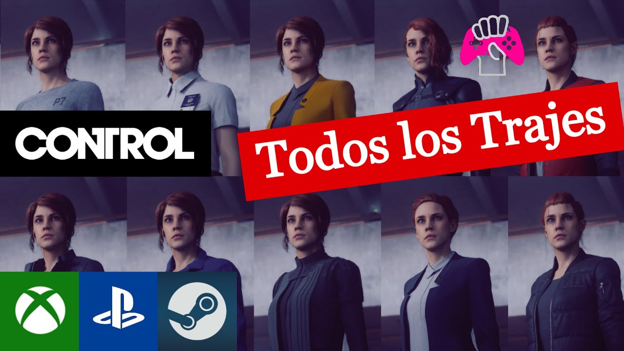 Control Todos los Trajes Outfits Atuendos Parte 1 Guia Gameplay ...