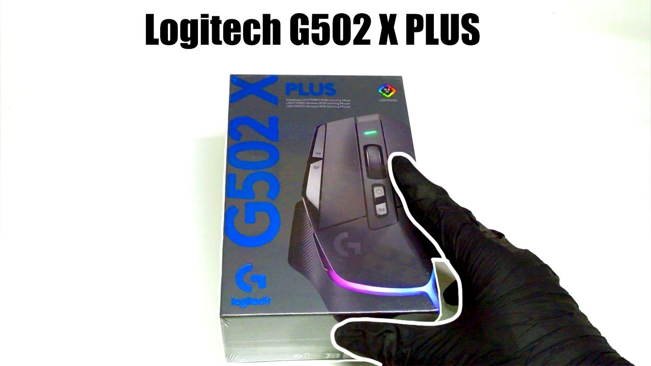 Logitech G502 X PLUS GAMING MOUSE (Simple Unboxing) - YouTube