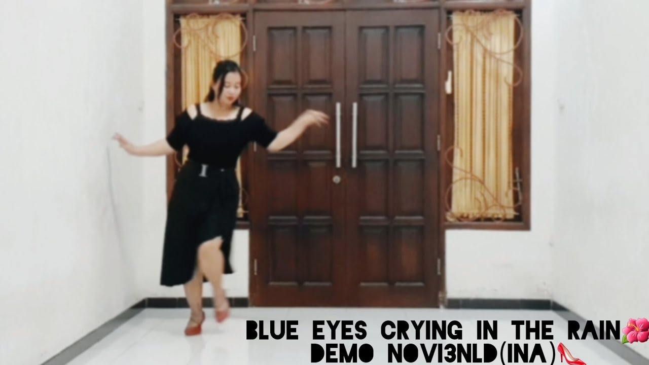 Blue Eyes Crying In The Rain - Line Dance (Herlina Aritonang(INA ...