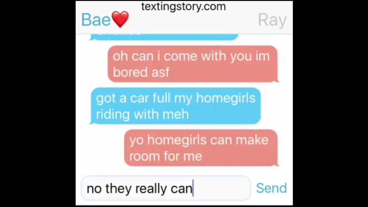 TEXTS WITH BAE LMAOO - HILARIOUS TEXTING STORY !!! - YouTube