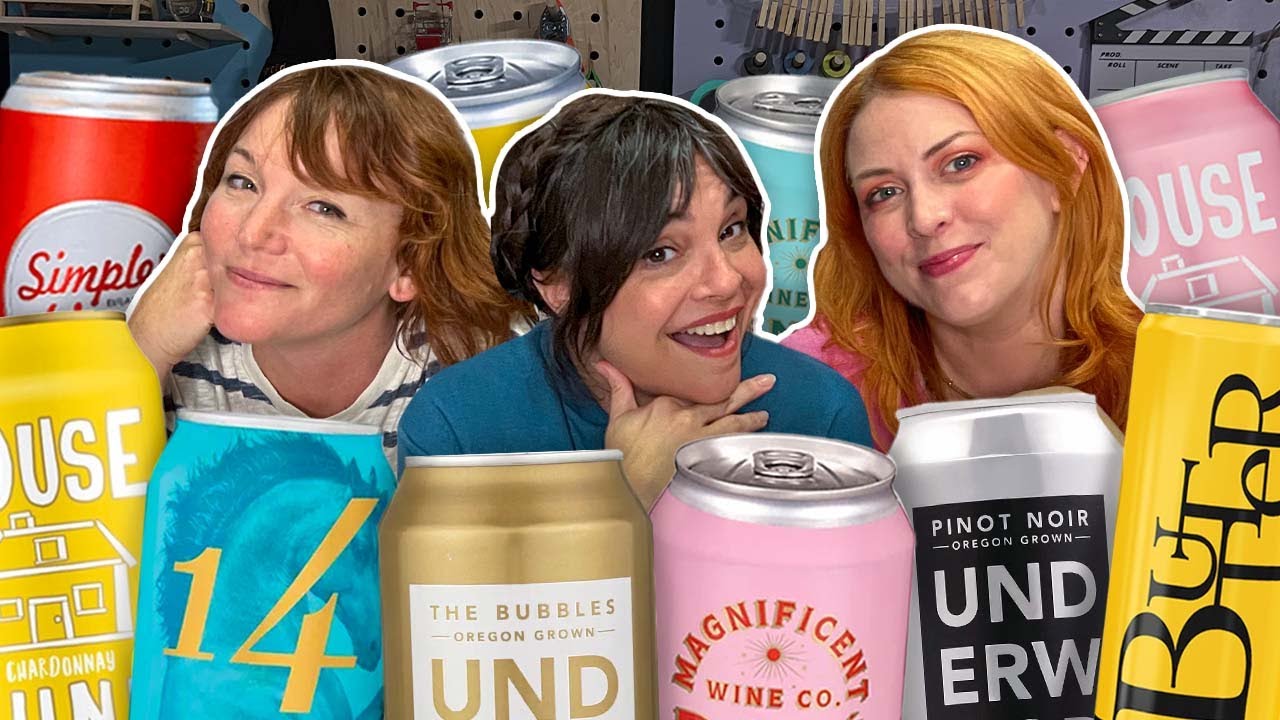 Ultimate Canned Wine Taste Test w/ Emily Fleming! - YouTube