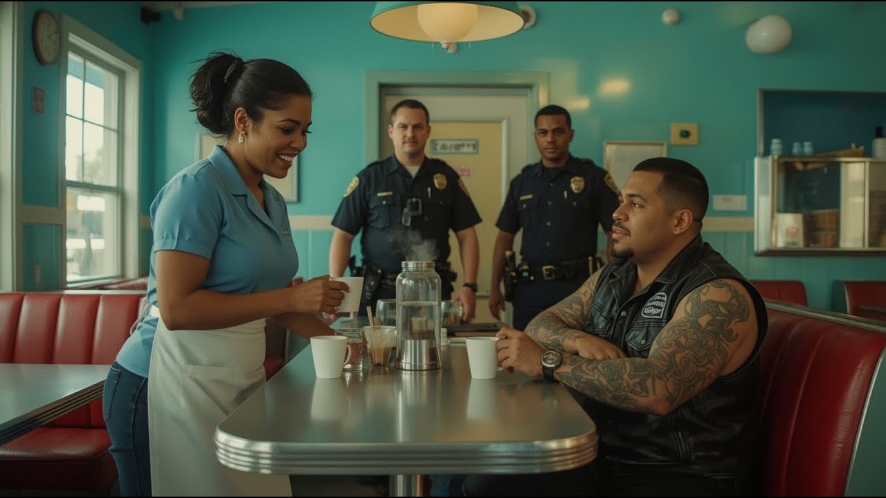 Black Woman Protects A HELL'S ANGEL From Police, 200 Bikers Show Up At ...