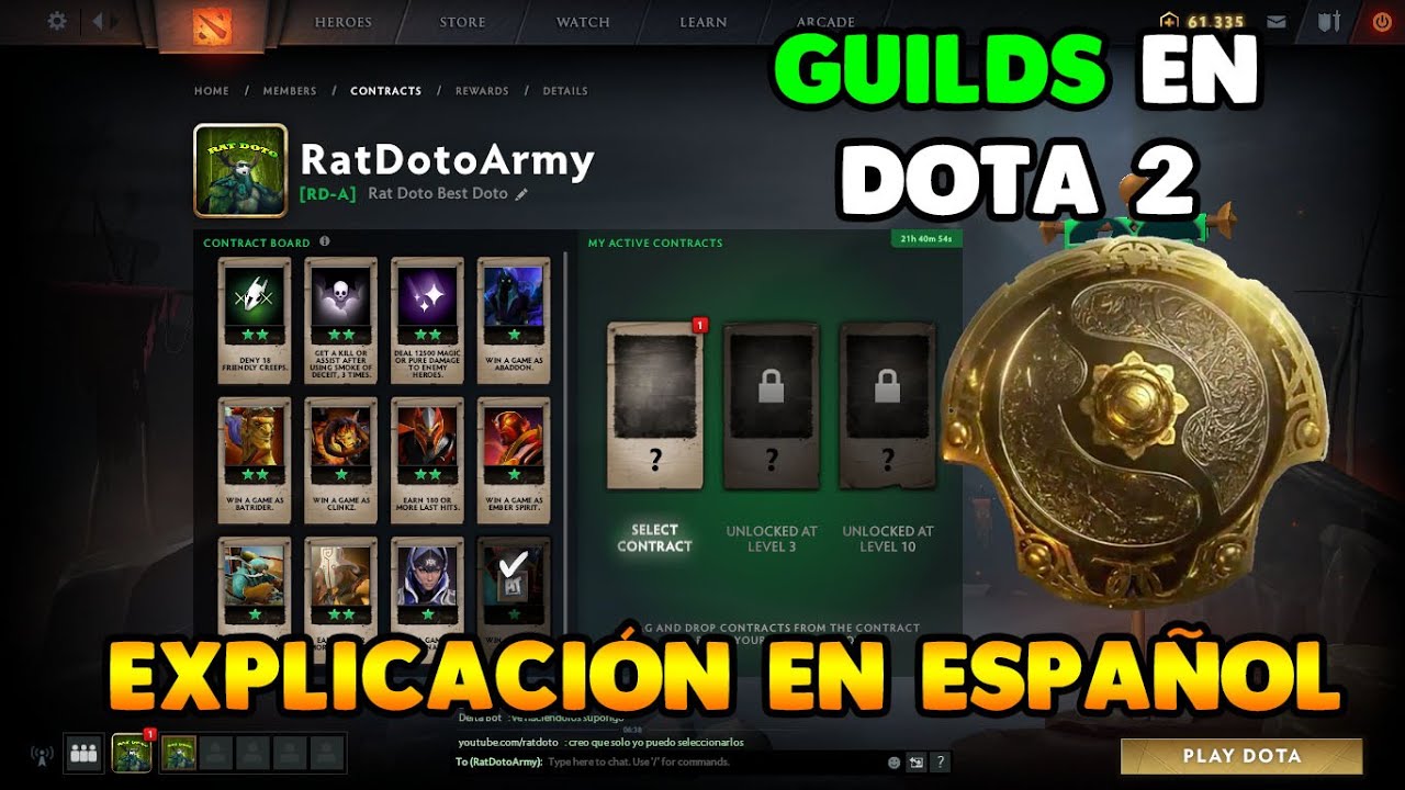 Te explico como funcionan las Guilds del Battle Pass - Dota 2 - YouTube
