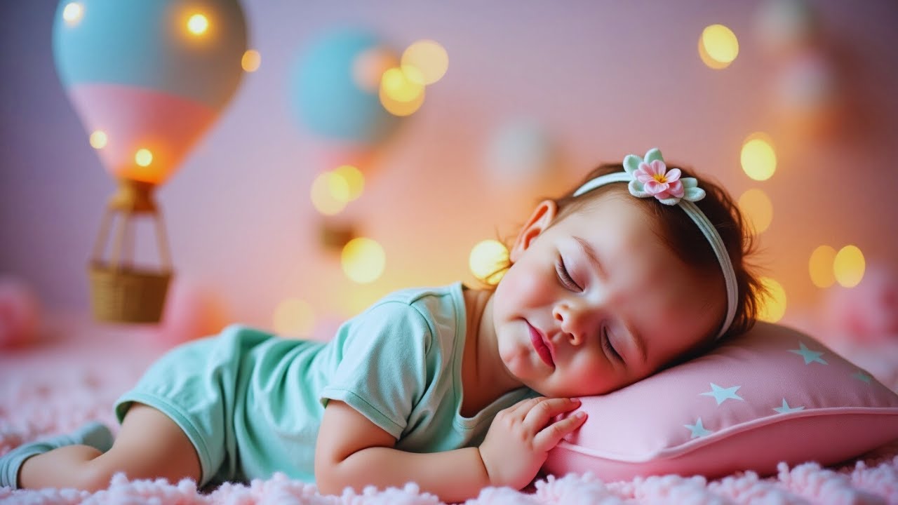 The Most Soothing Baby Sleep Music 💤 Gentle Piano & Music Box for ...