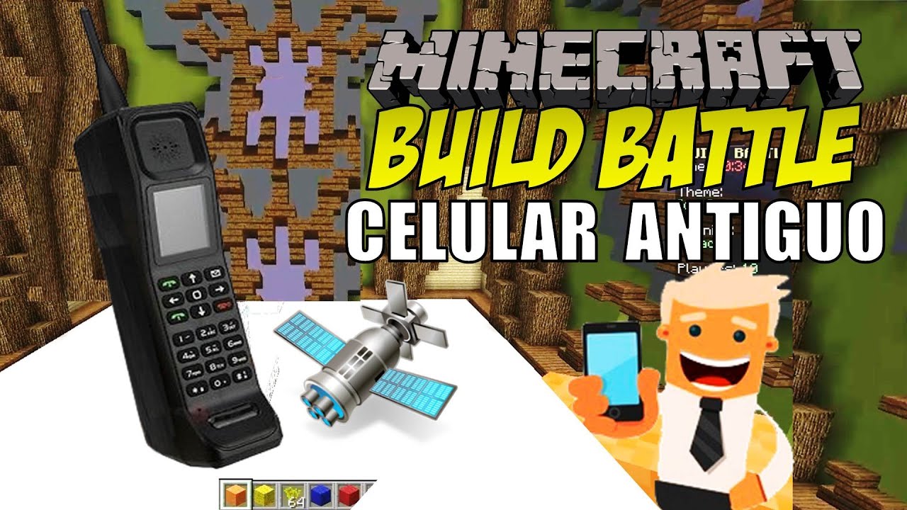 Minecraft: Build Battle, El Celular Antiguo. - YouTube