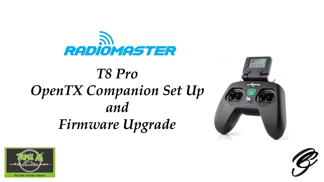 RadioMaster T8 Pro Set Up OpenTX Companion, Backup & Update Firmware ...