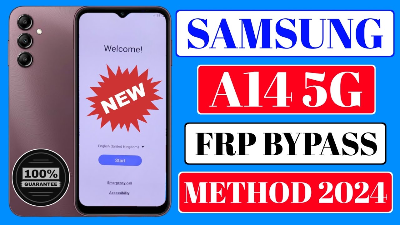 Samsung A14 5G Frp Bypass 2024 | Android 13_14 | Samsung A145F Frp ...