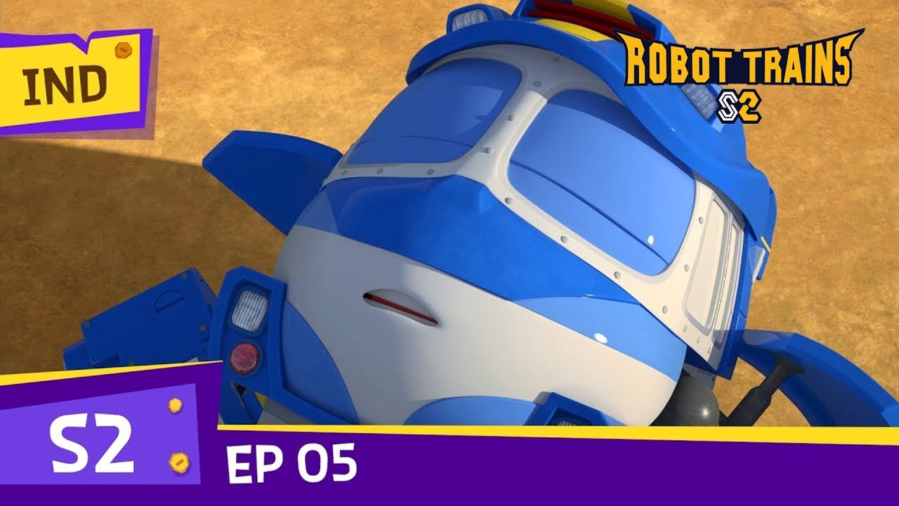 Robot TrainS2 | #05 | Maxie Bisa Melakukannya! Kekuatan Maxie! | pari ...
