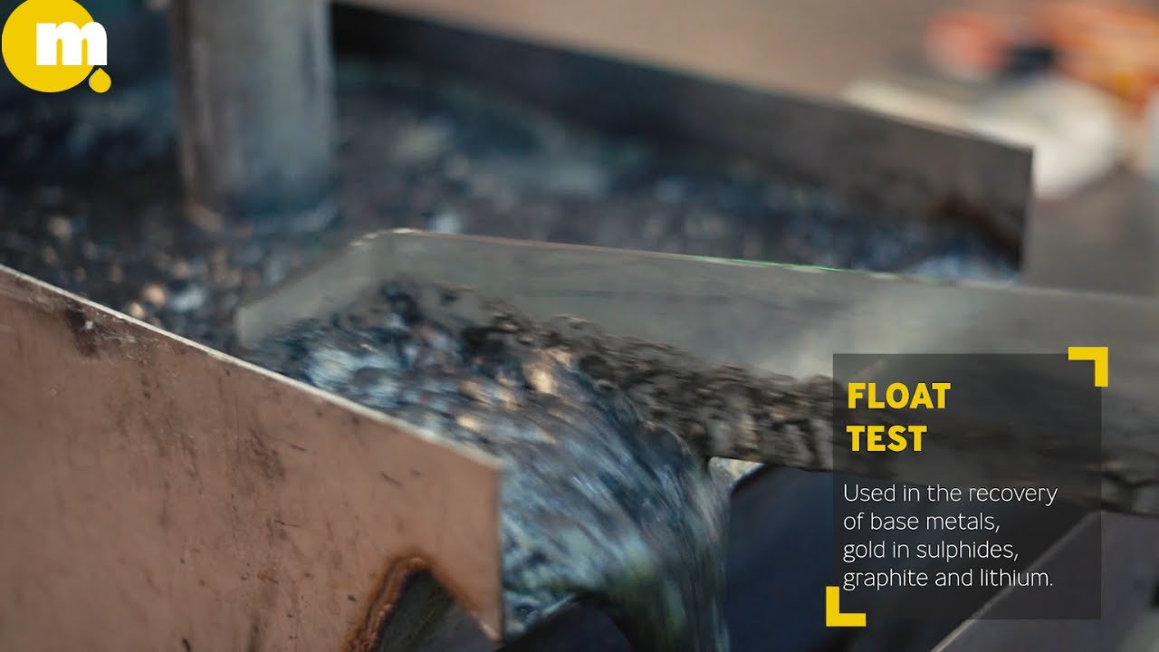 Flotation testwork at Metallurgy, to recover base metals, gold in ...