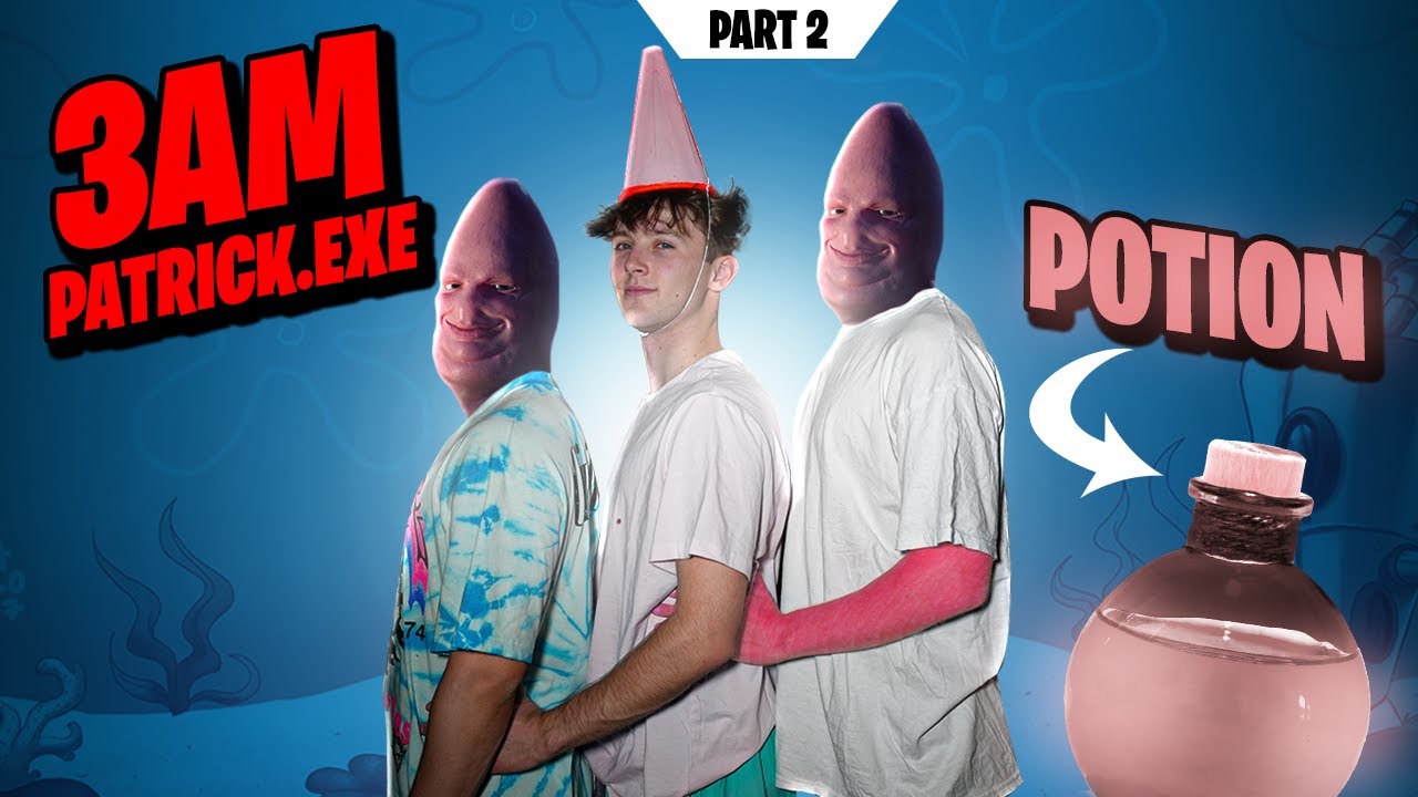 Drinking Patrick.exe Potion off Dark Web 3AM (Part 2) *GONE WRONG ...