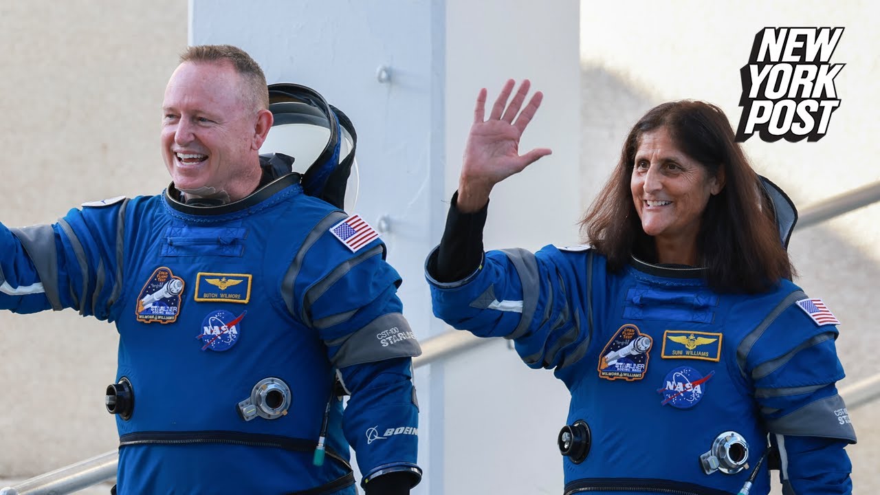 LIVE: Live: Astronauts stuck in space discuss mission - YouTube