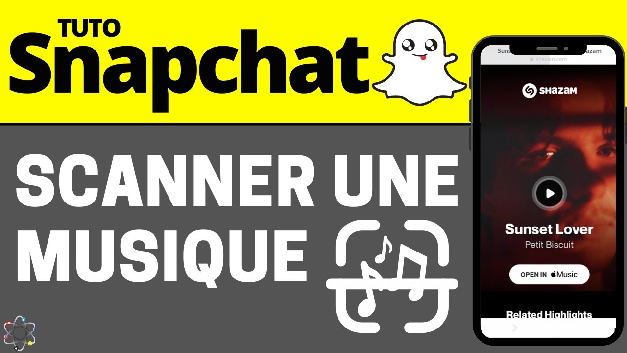 Scanner une musique sur Snapchat - YouTube