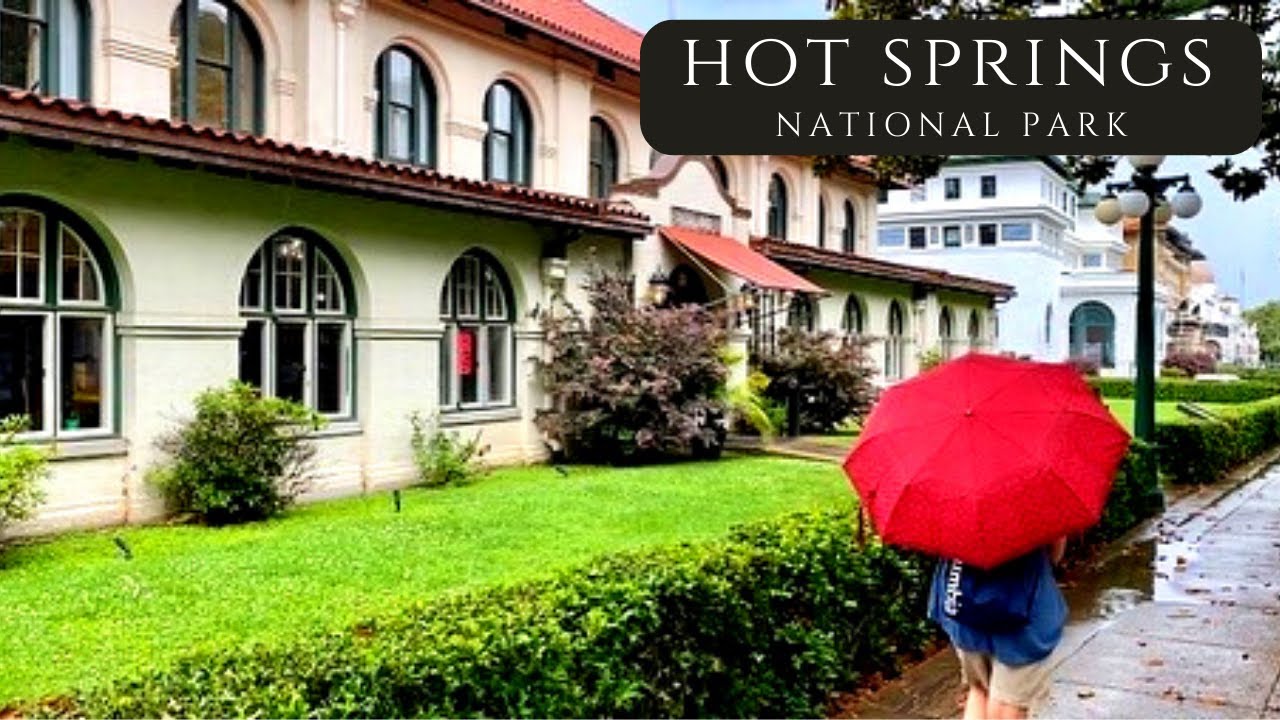 Hot Springs National Park // Bathhouses, Mountain Tower, Hiking and ...