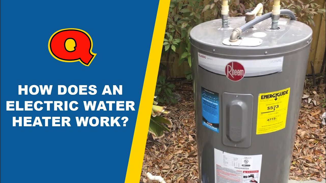 How does an electric water heater work? - YouTube